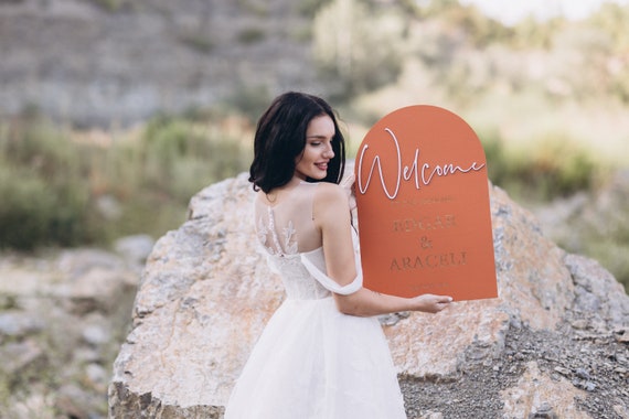 Boho Wedding Welcome Sign Wedding Reception Welcome Sign - Etsy