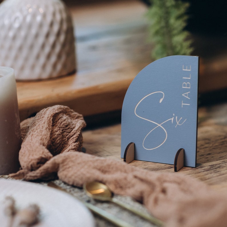 Wedding Table Numbers Wedding Decorations for Table Rustic - Etsy