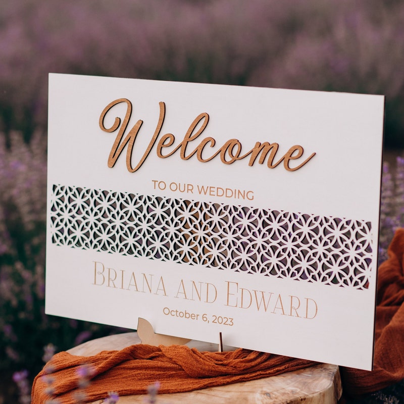 Boho Custom Wedding Signs - Etsy