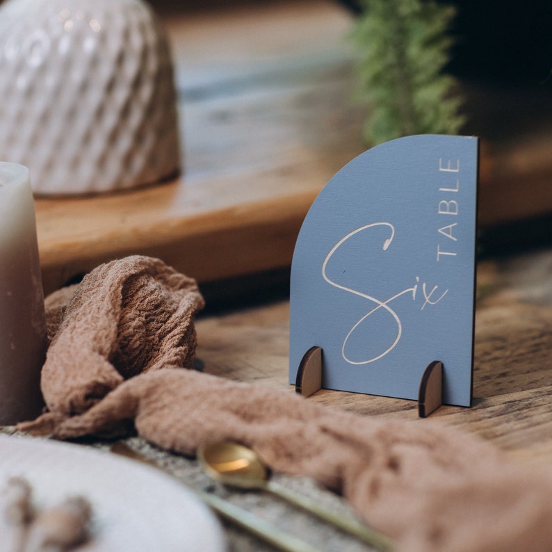 Table Numbers for Wedding Reception Wedding Table Decor - Etsy