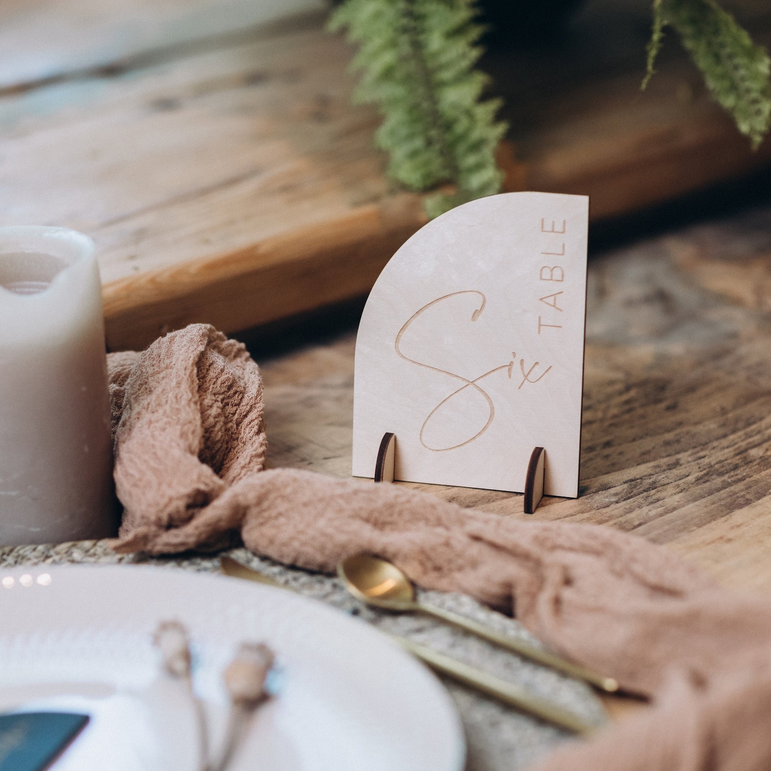 Wedding Table Numbers Wedding Decorations for Table Rustic - Etsy