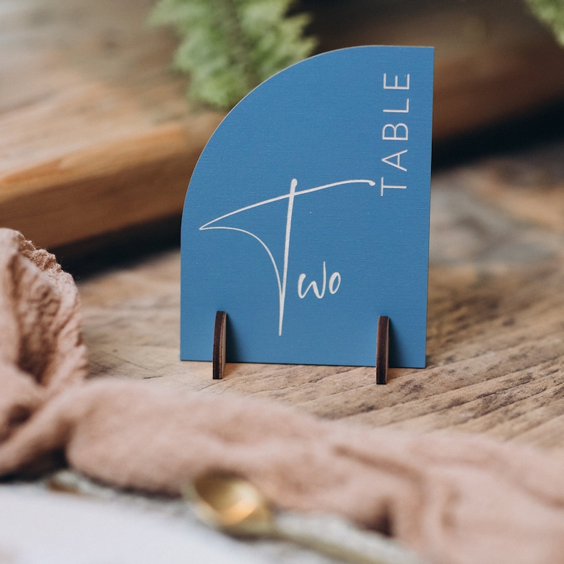 Table Numbers for Wedding Reception Wedding Table Decor - Etsy
