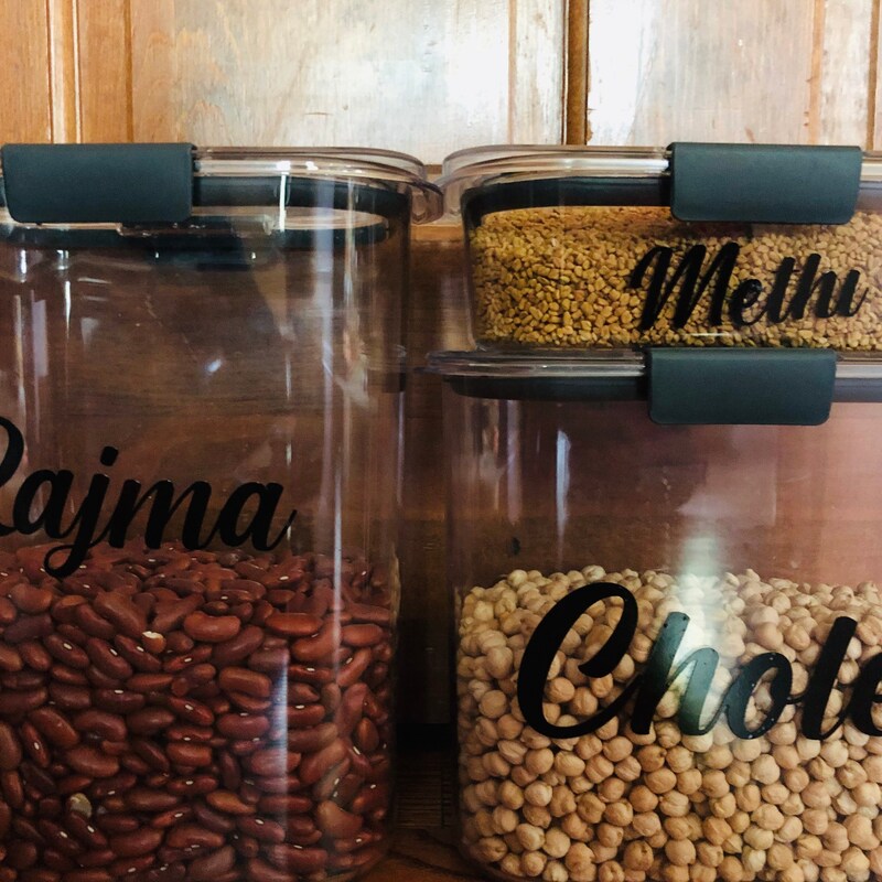 Custom Pantry Labels - Etsy
