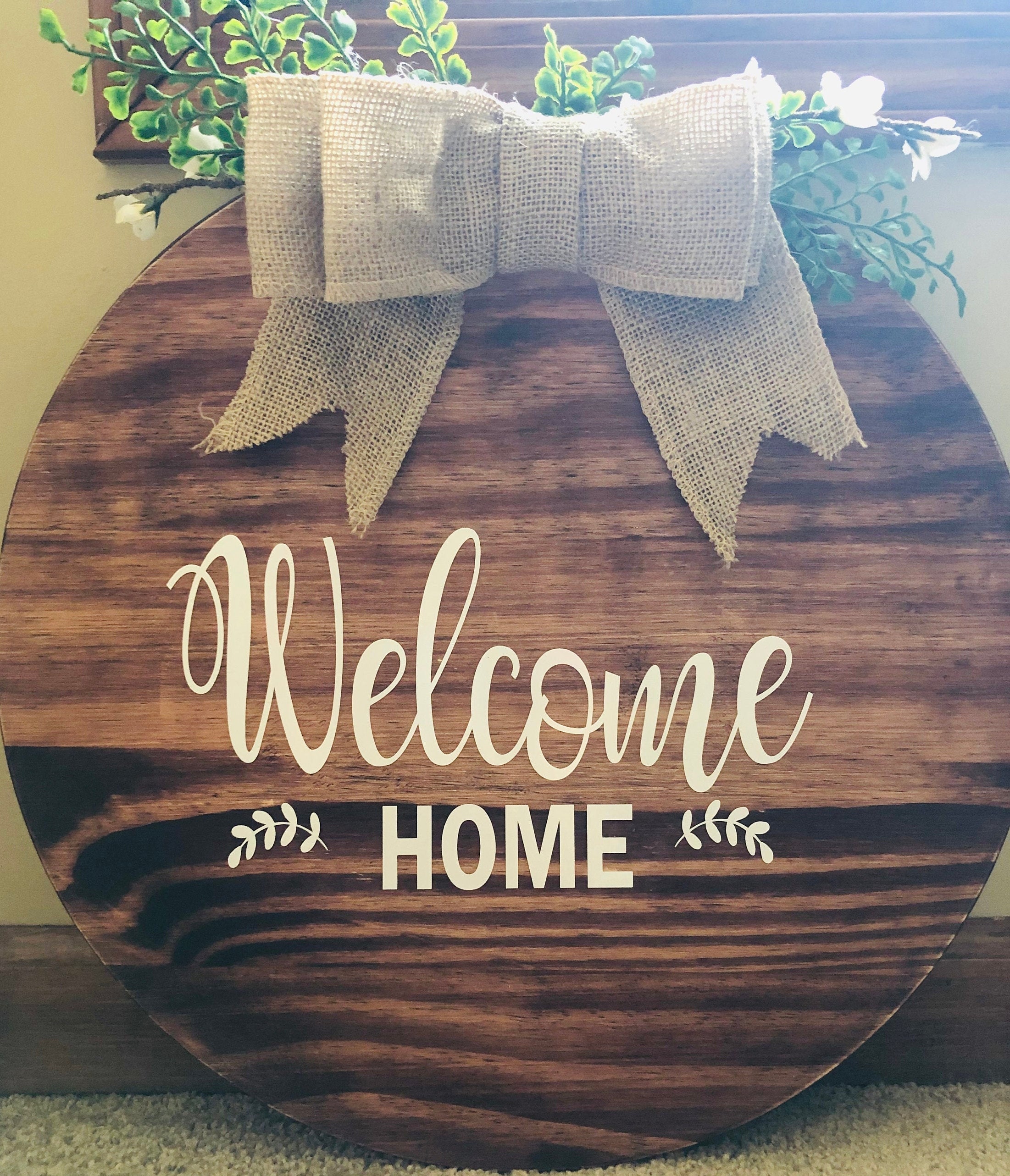 Custom Door Sign,front Door Decor, Door Hanger, Welcome Sign, Wood Door ...