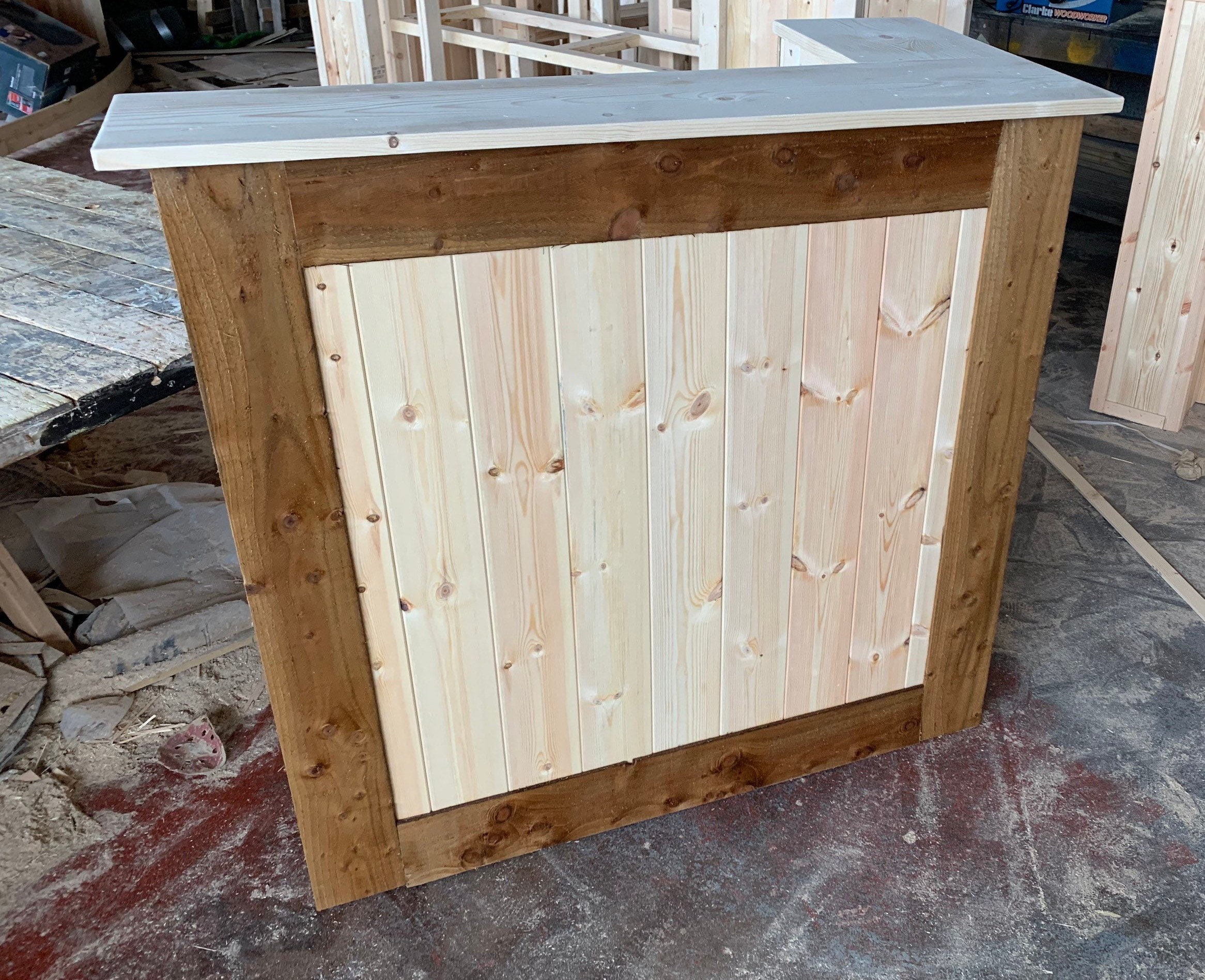 Home Bar, Man Cave, Reception Desk Mini Bar at 1.2mt - Etsy UK