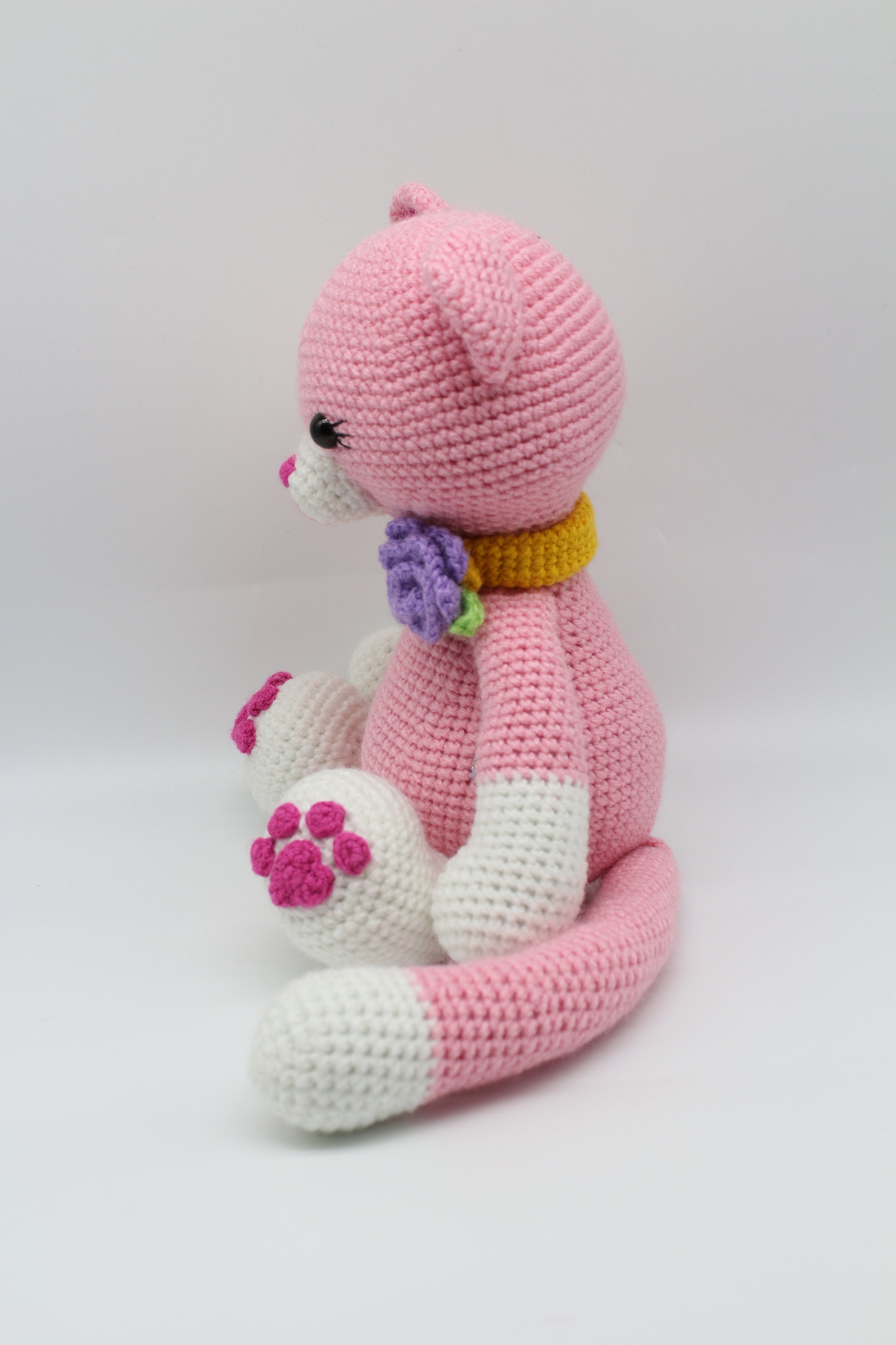 Crochet Cat Amigurumi Cat Stuffed Cat Stuffed Animal - Etsy