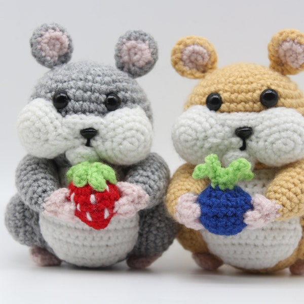 Hamster Plush Pattern - Etsy