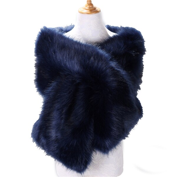 Faux Fur Stole - Etsy