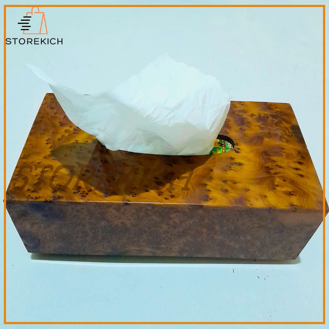 Tissue Box Cover holder Box Cover Rectangular Wood, Tissue, Wooden ...