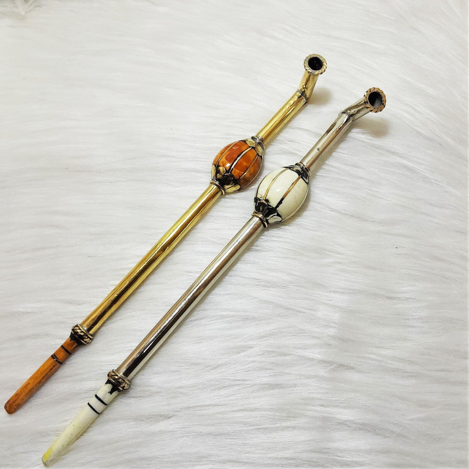 Set 2 of Moroccan Sebsi Smoking Pipe, Pipe Collector, Pipe, Pipe, Hand ...