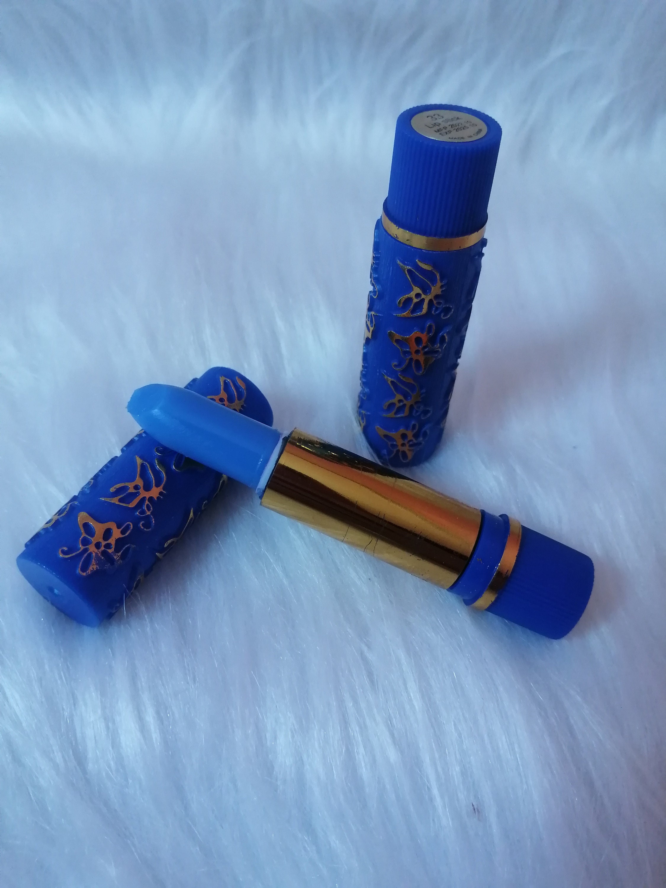 SET IN 6 COLORS. Invigorating Indigo Moroccan Lipstick:vegan Lipstick ...