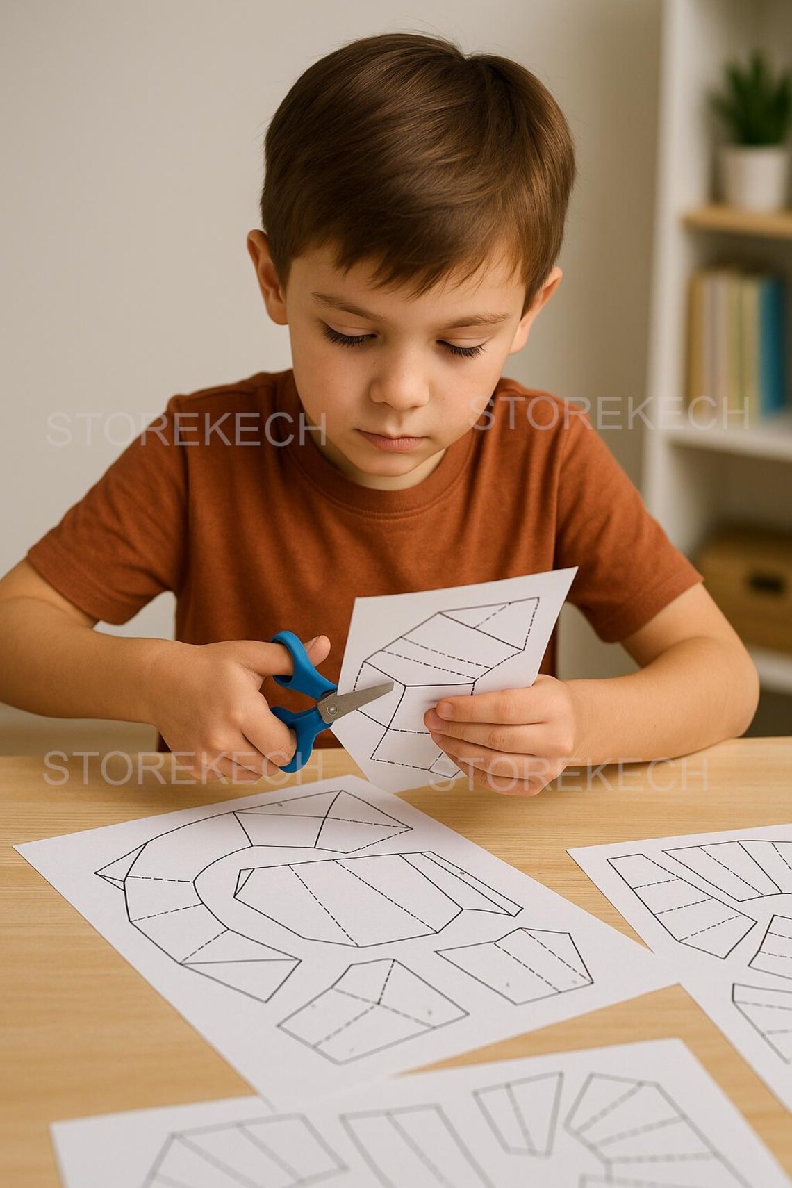DIY Spartan Helmet – Leonidas Cardboard Template | Printable Papercraft ...