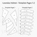 Leonidas Spartan Helmet: DIY Cardboard Papercraft Template (PDF Pattern ...