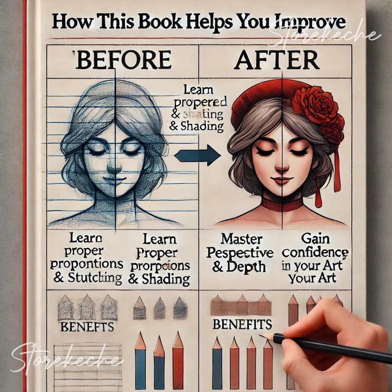 Mastering Pencil Sketching,shading | Step-by-step Drawing Guide | Learn Realistic Shading ...