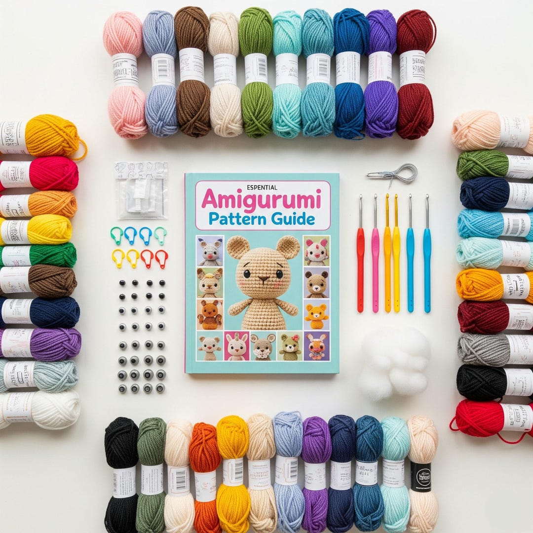 Beginner Amigurumi Crochet Pattern Book: 4-in-1 Toy Guide (PDF Download ...