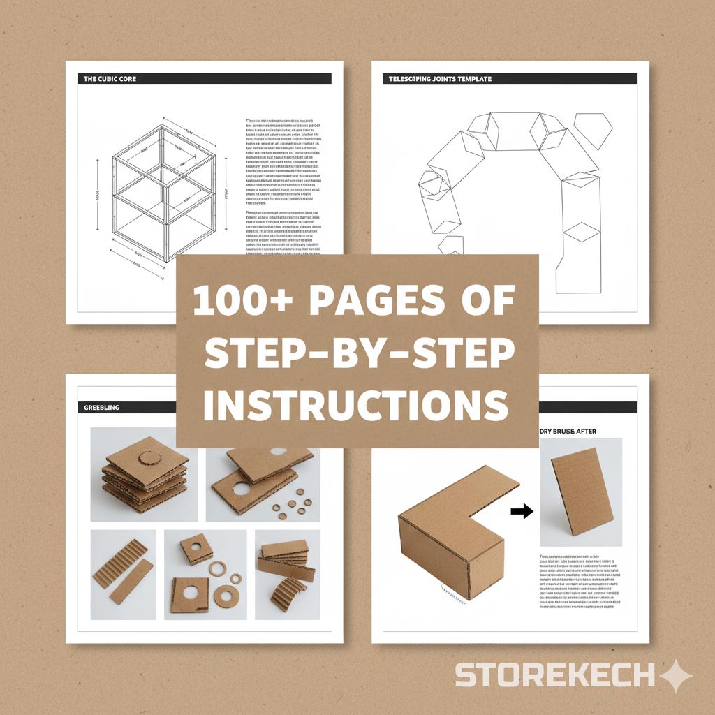 Mastering 3D Cardboard Model Making: the Ultimate Guide to Cardboard ...