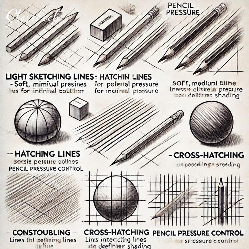 Mastering Pencil Sketching | Step-by-step Drawing Guide for Realistic Shading Techniques ...