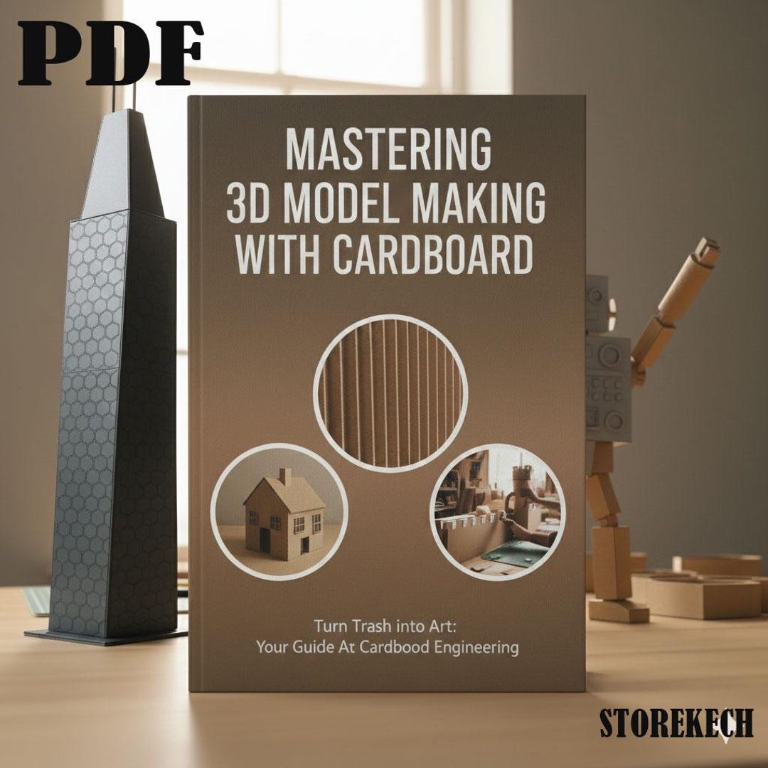 Mastering 3D Cardboard Model Making: the Ultimate Guide to Cardboard ...