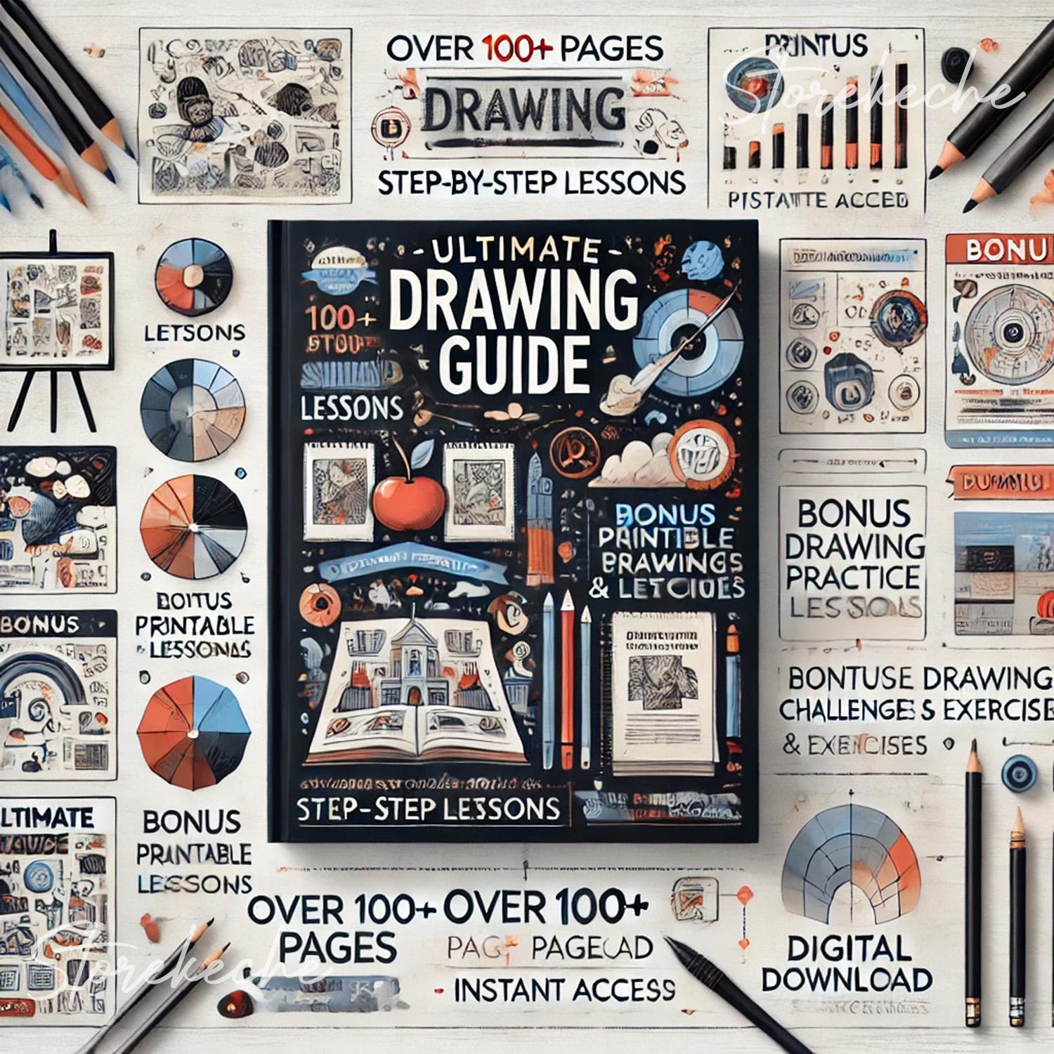 Ultimate Drawing Guide: Sketching and Shading Techniques (digital ...