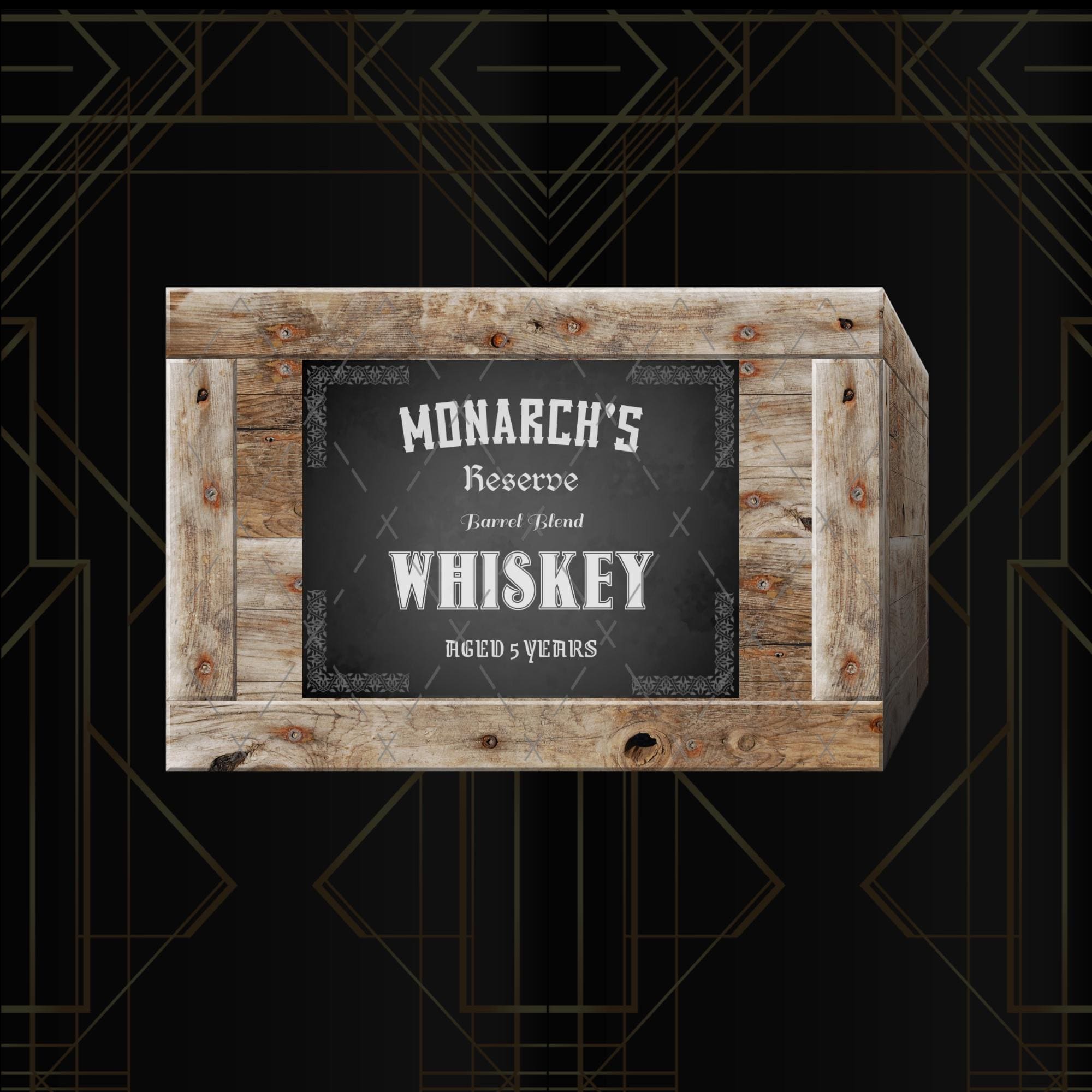 8 Speakeasy Liquor Crate Labels 1920s | Digital Download | Roaring 20s ...