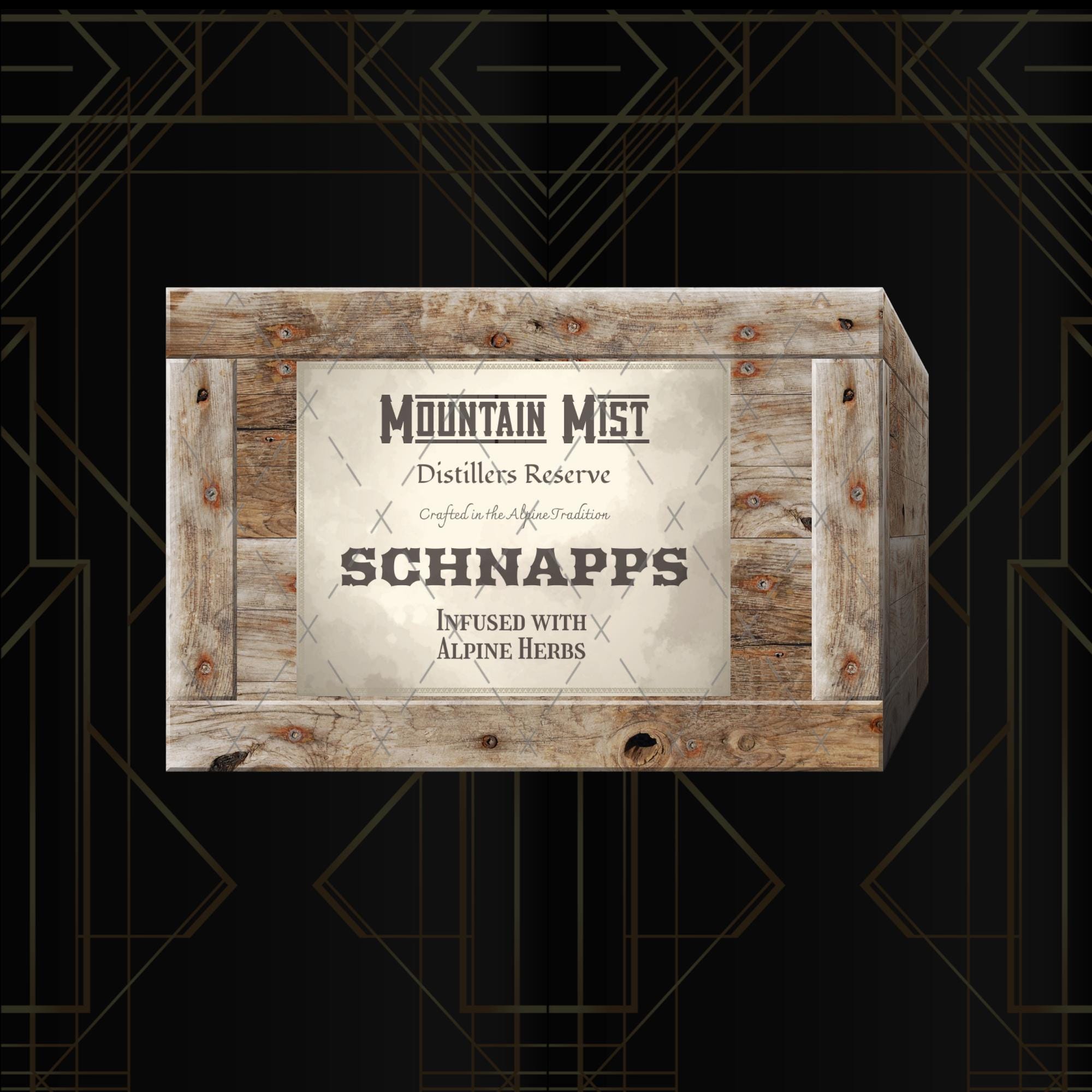 16 Speakeasy Liquor Crate Labels 1920s | Digital Download | Roaring 20s ...