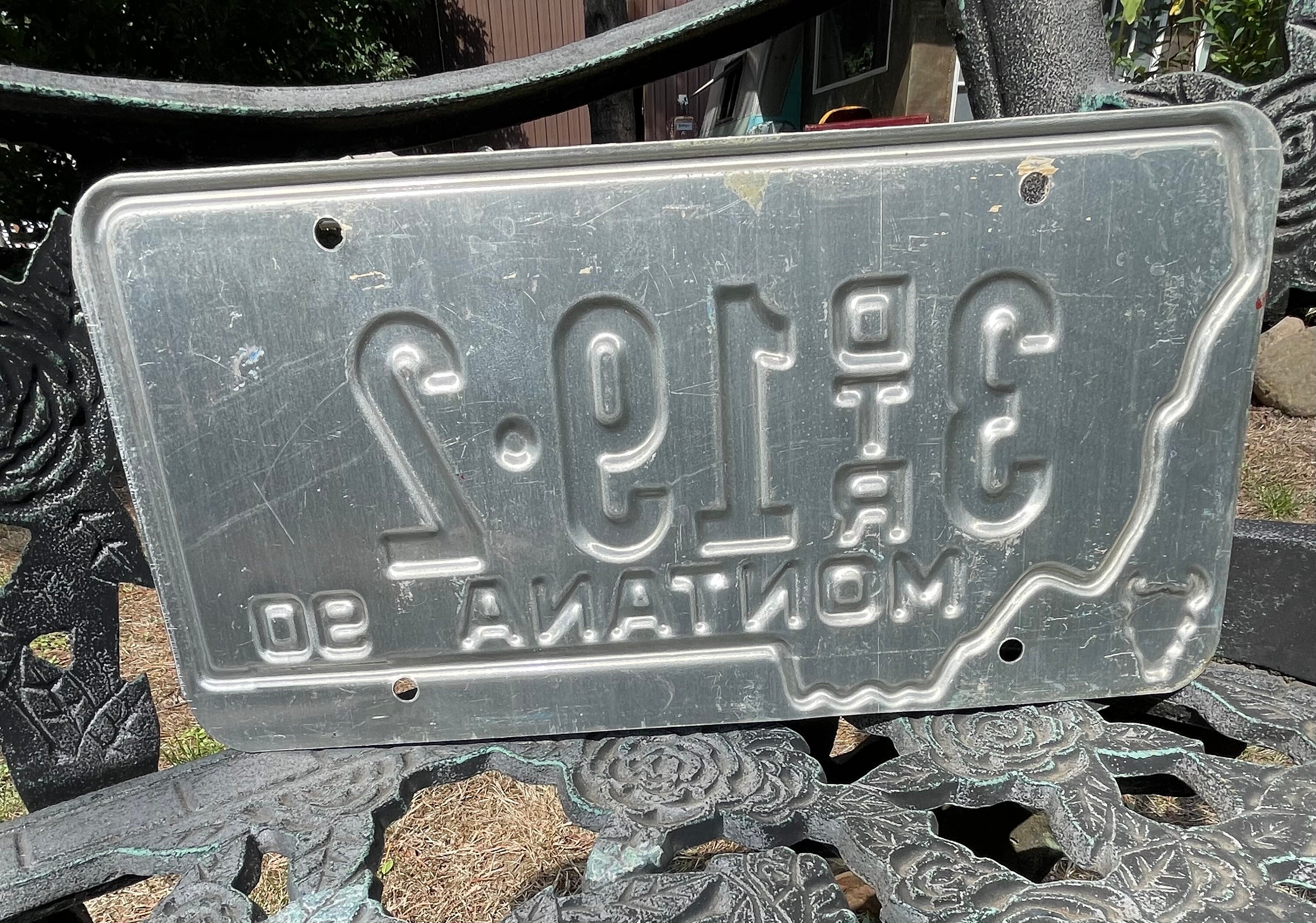 1990 Montana DTR License Plate - Etsy