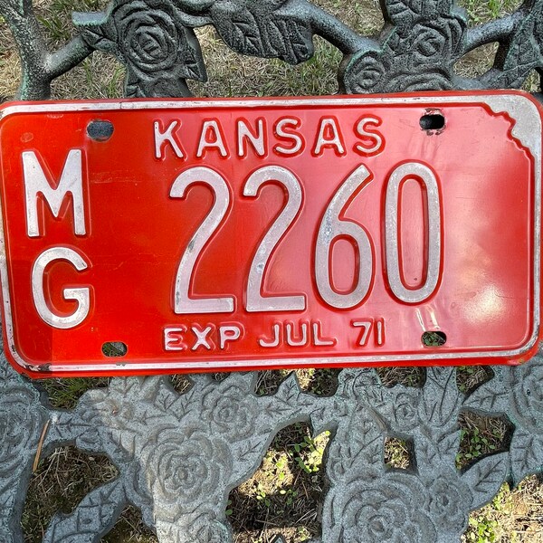 Antique Kansas Plate - Etsy