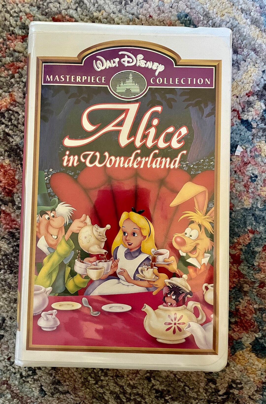 Walt Disney Masterpiece “ Alice in Wonderland “ VHS Tape With Original Box - Etsy