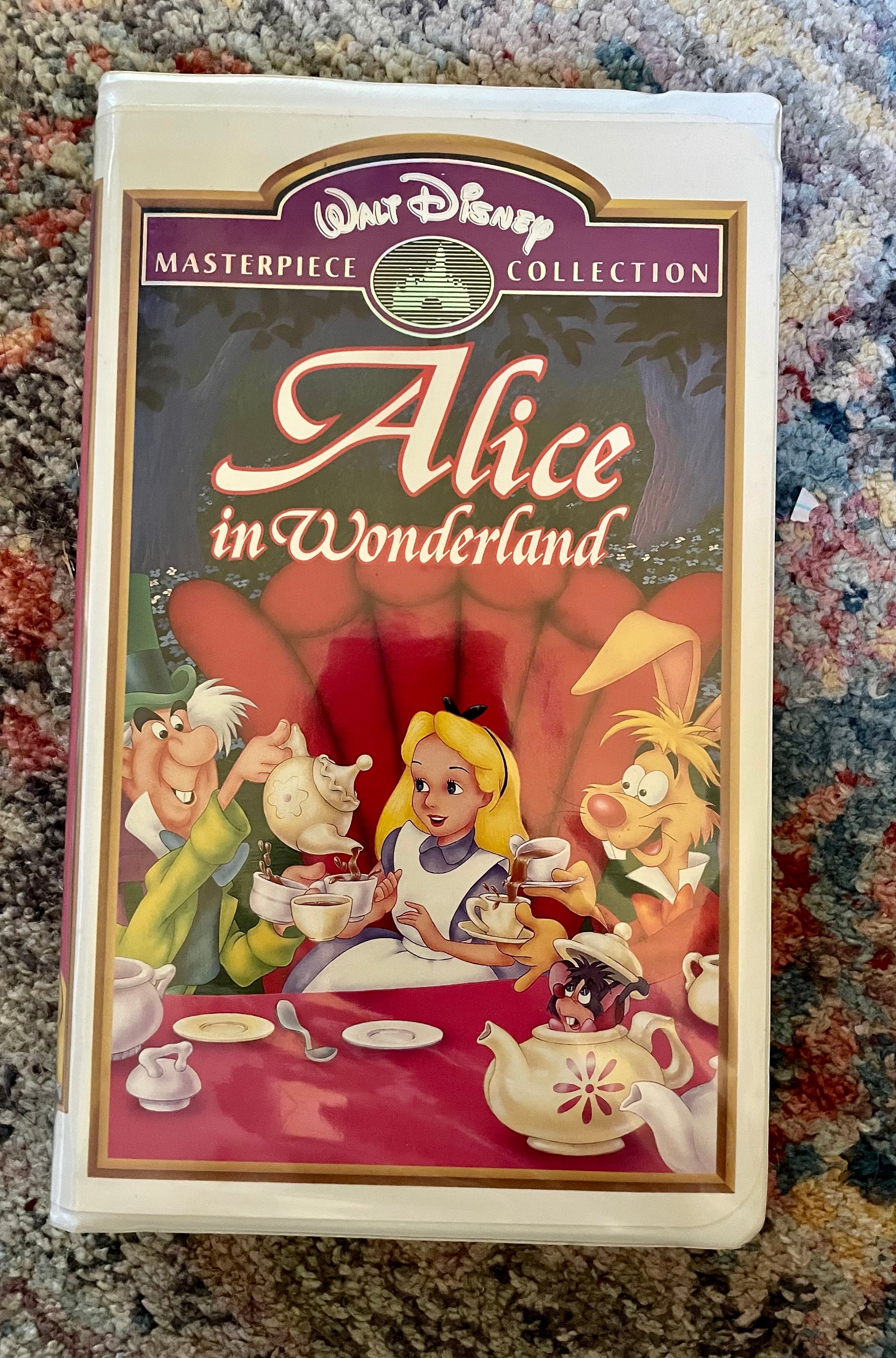 Walt Disney Masterpiece “ Alice in Wonderland “ VHS Tape With Original Box - Etsy