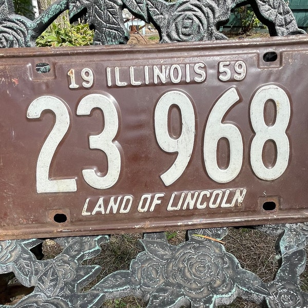 Land Lincoln Plate - Etsy