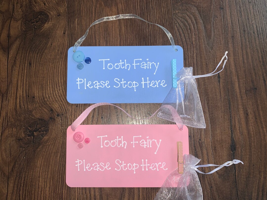 Tooth Fairy Hanging Sign - Etsy