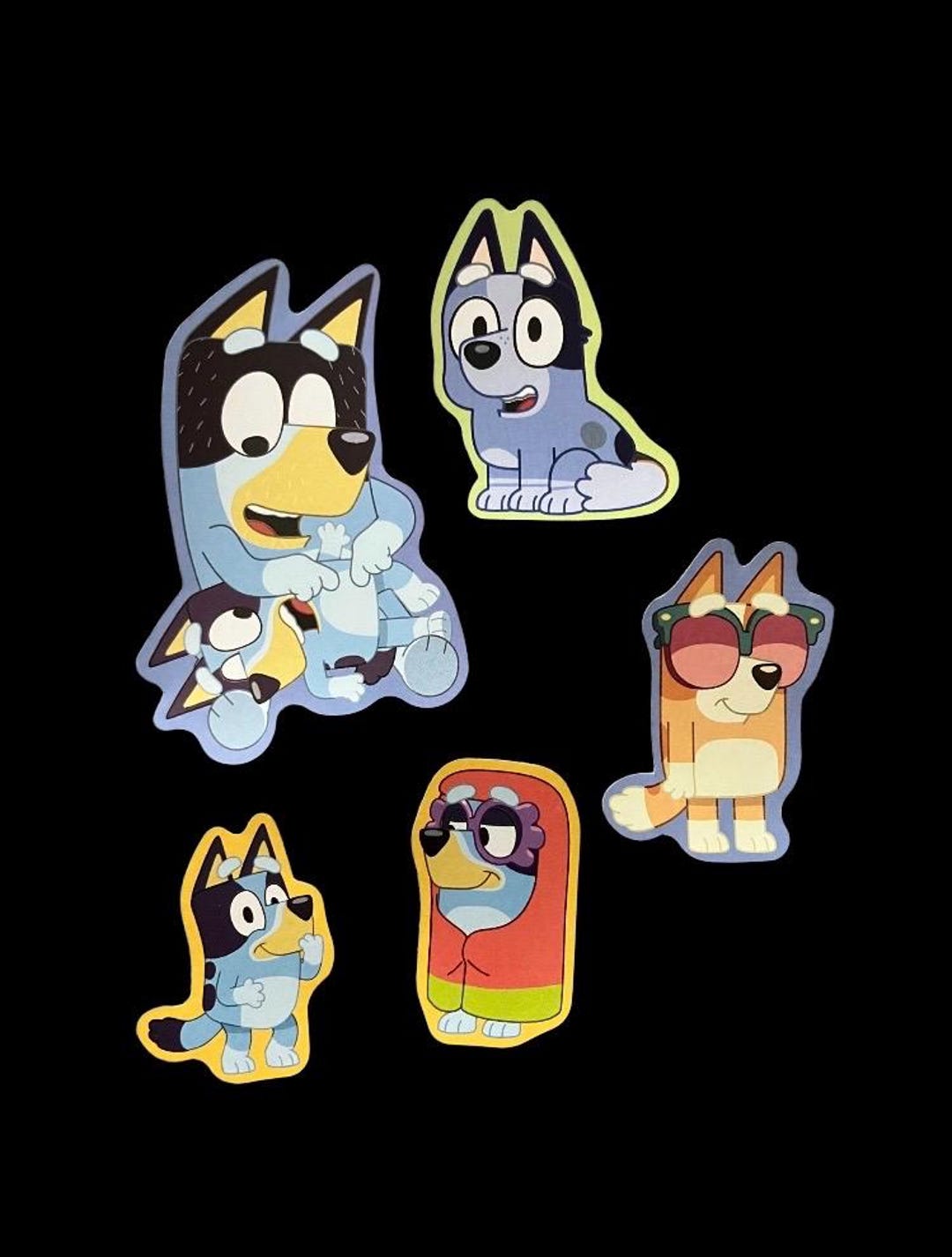 Bluey Magnets 3 - Etsy