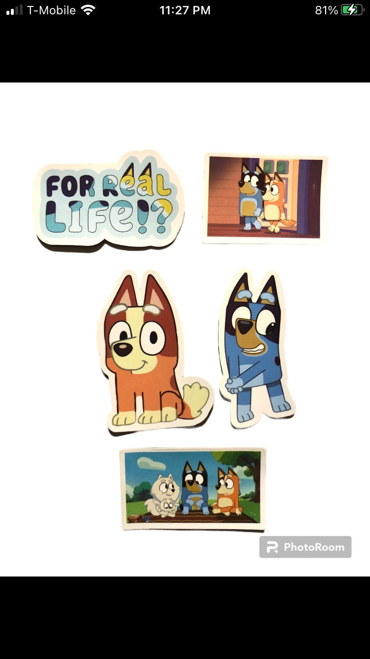 Bluey Magnets 1 - Etsy