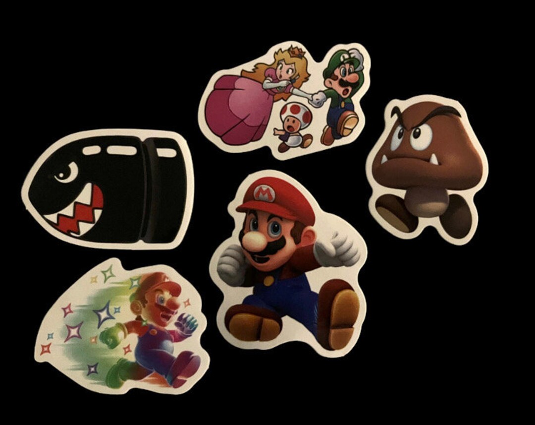 Super Mario Bros. Magnets #10 - Etsy