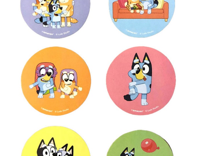 Bluey Magnets 1 - Etsy
