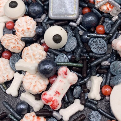 Edible Sprinkles Monster Mash Sprinkle Mix Halloween | Etsy