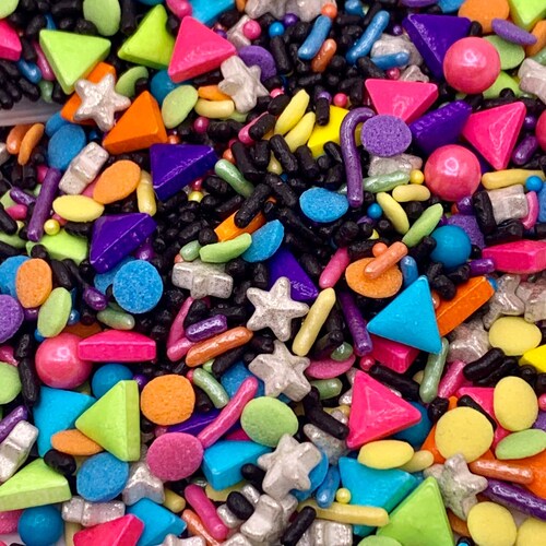 Neon Night Sprinkle Mix - Etsy