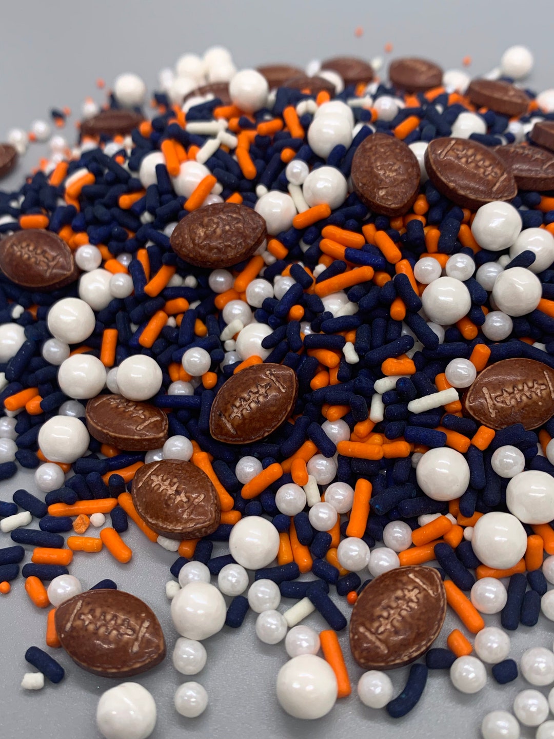 Chicago Bears NFL Football Sprinkles, Custom NFL Football Sprinkles ...