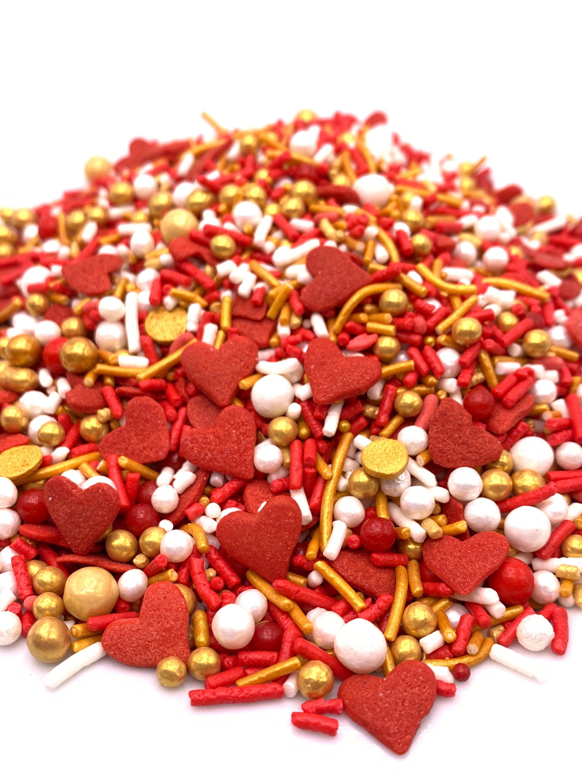 Vintage Love Sprinkle Mix Anniversary Sprinkles Big Red | Etsy