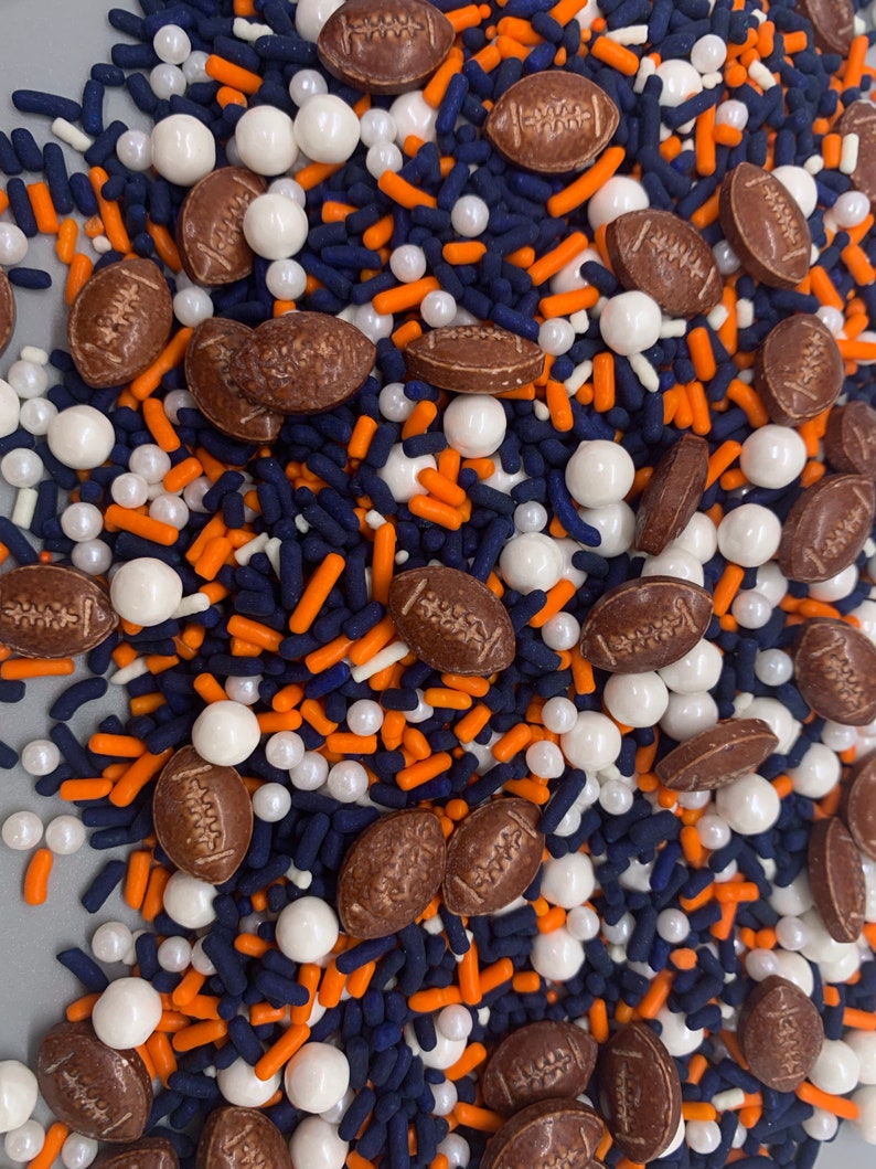 Chicago Bears NFL Football Sprinkles Custom NFL Football - Etsy