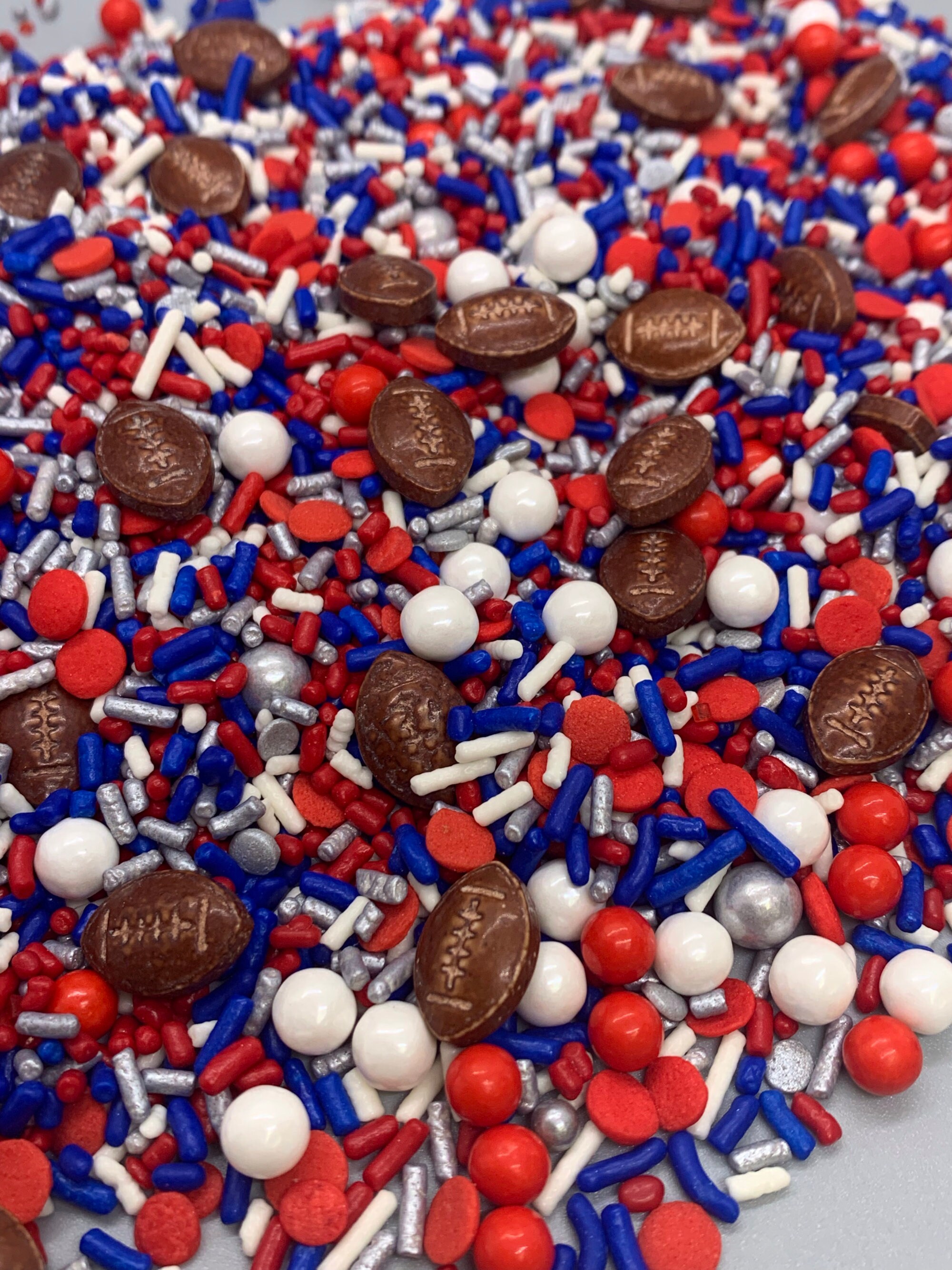 New England Patriots NFL Football Sprinkles Pats Sprinkles - Etsy