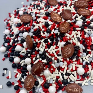 Atlanta Falcons NFL Football Sprinkles, Custom Falcons Sprinkle Mix ...