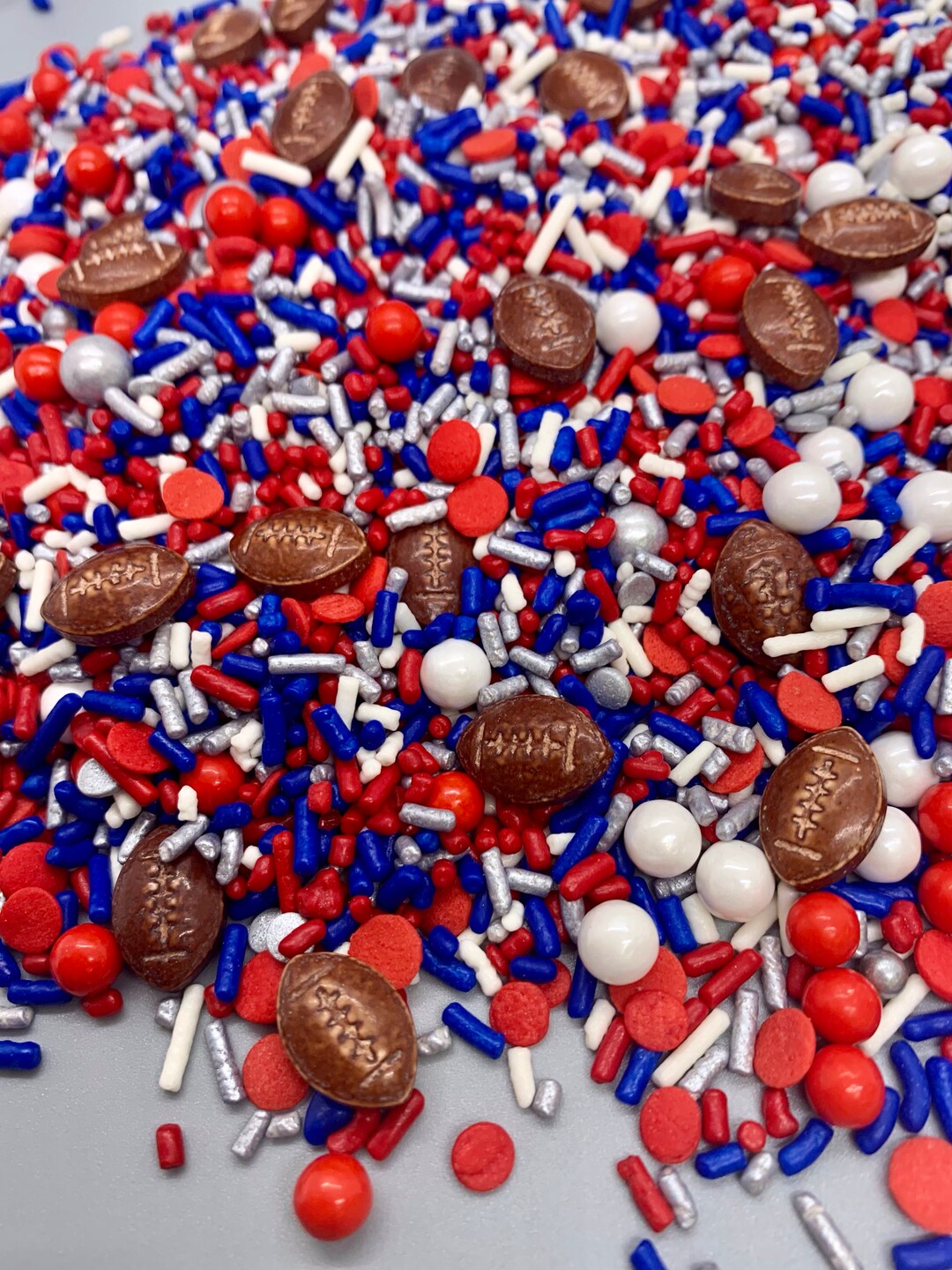 New England Patriots NFL Football Sprinkles, Pats Sprinkles, Football ...