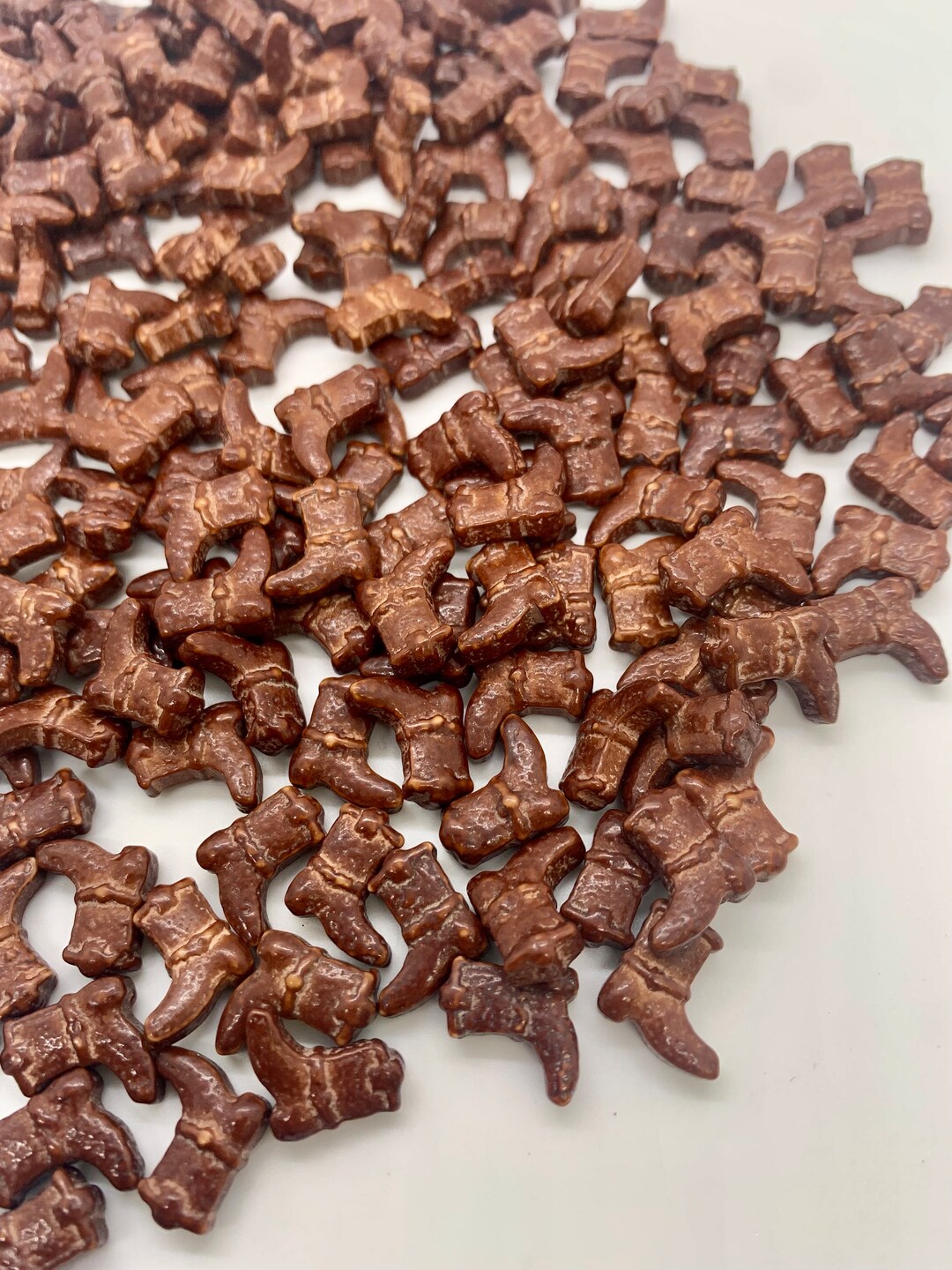 Cowboy Boots Shaped Candy Sprinkles, Cowgirl/cowboy Cake Topper ...