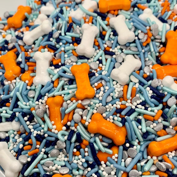 Orange Sprinkles - Etsy