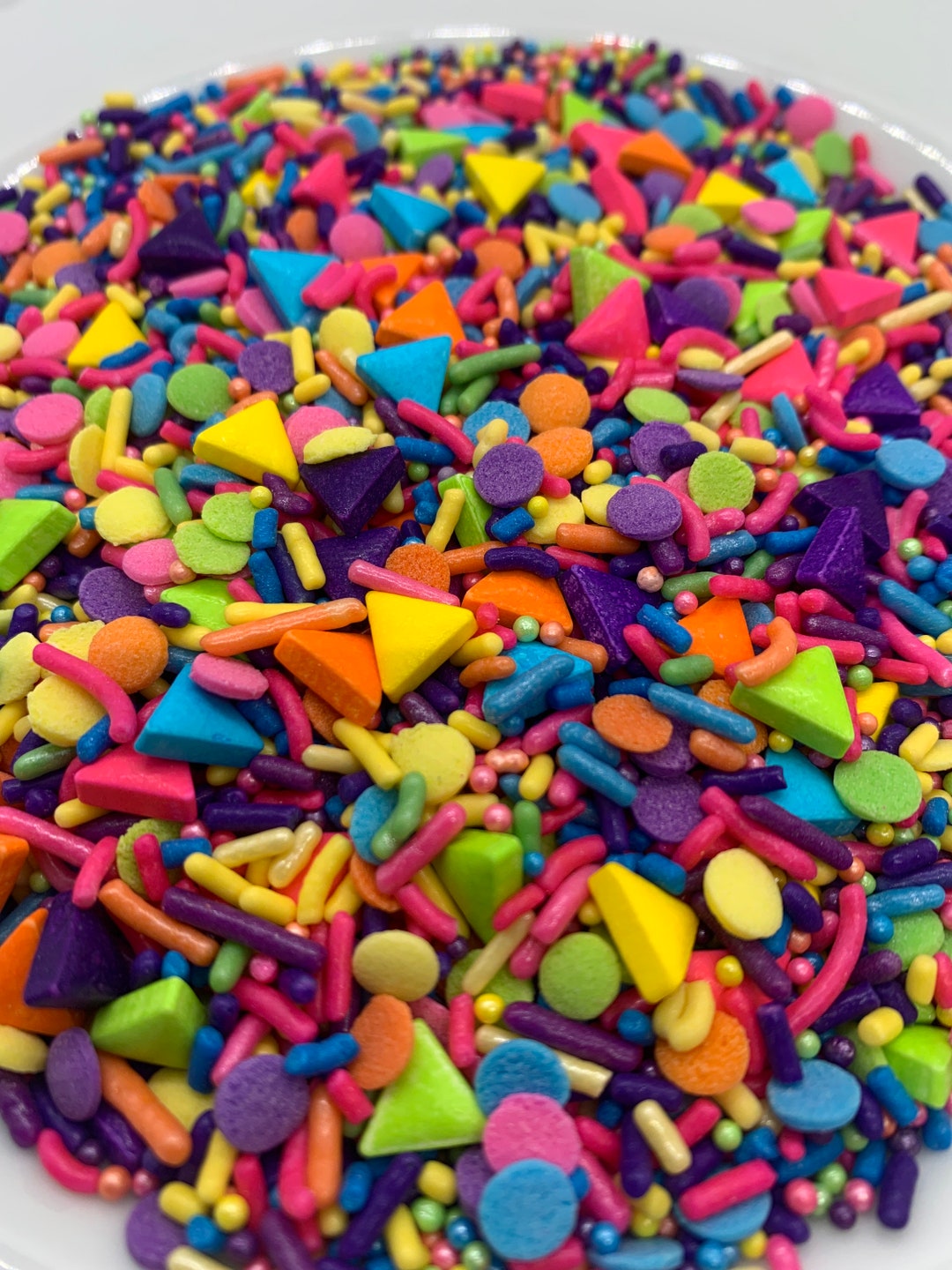 90's Baby Sprinkle Mix, Retro Sprinkles, Neon Sprinkle Mix, 80's ...