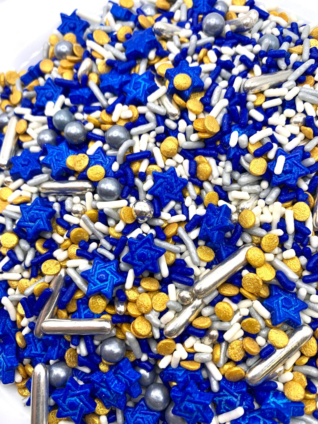 Festival of Lights Sprinkle Mix, Hanukkah Sprinkles, Happy Hanukkah ...