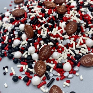 Atlanta Falcons NFL Football Sprinkles, Custom Falcons Sprinkle Mix ...