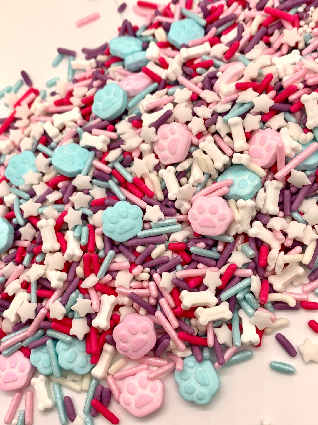Girl's Best Friend Sprinkle Mix, Puppy Sprinkles, Puppy Party, Pink ...