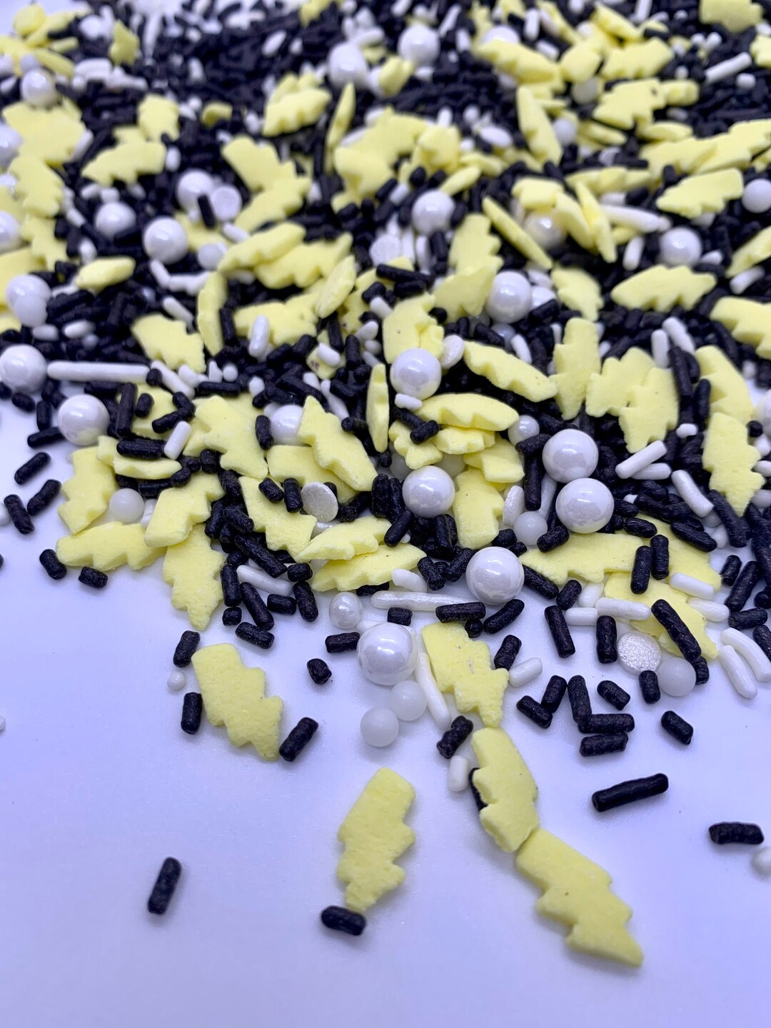 Shock Me Edible Sprinkles, Ew David Sprinkles, Lightening Bolt Sprinkle ...